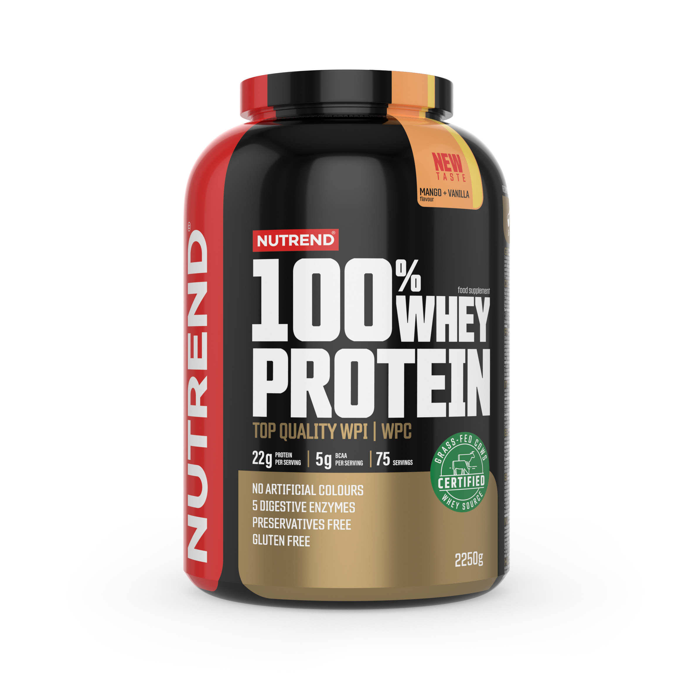 Протеин Nutrend Whey Protein mango + vanilla 2250 g купить в Алматы ...